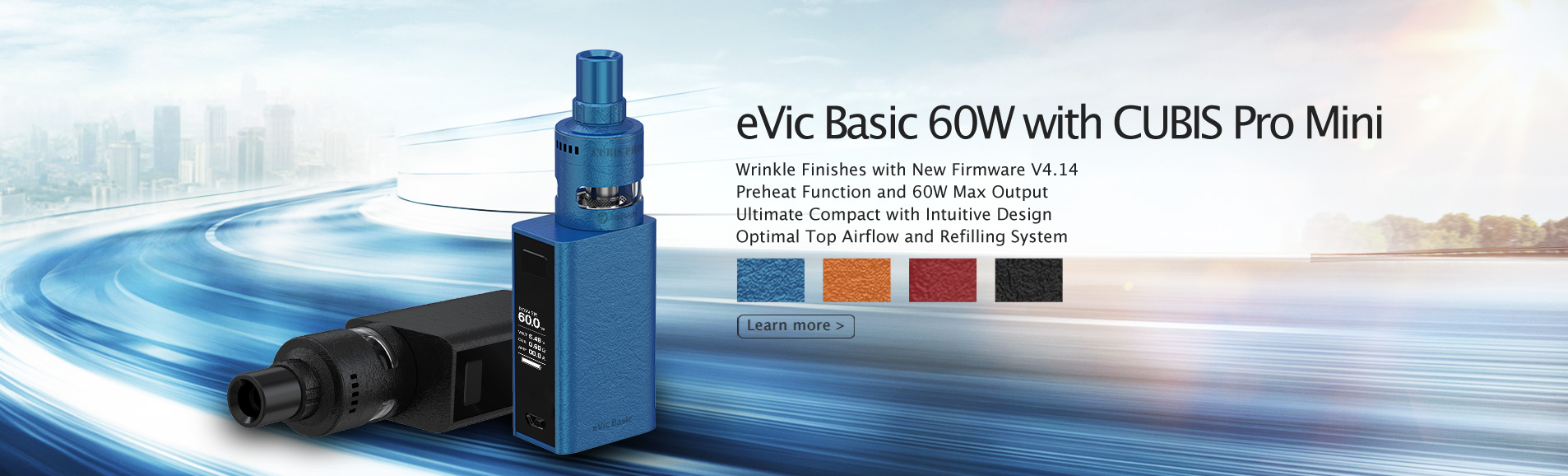 eVic Basic 60W with CUBIS Pro Mini - Joyetech